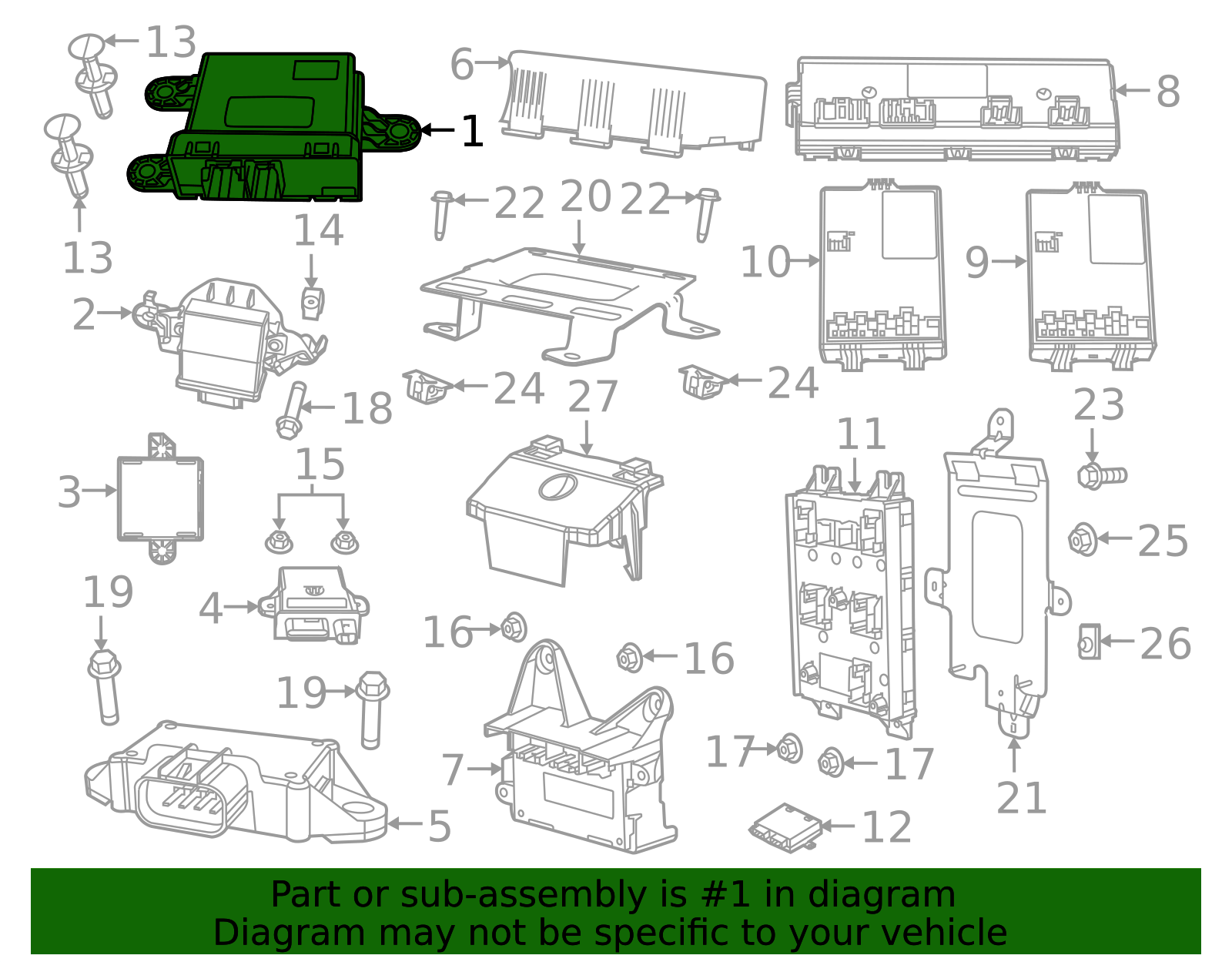 68454504AA - Gateway Module | Mopar Parts Canada