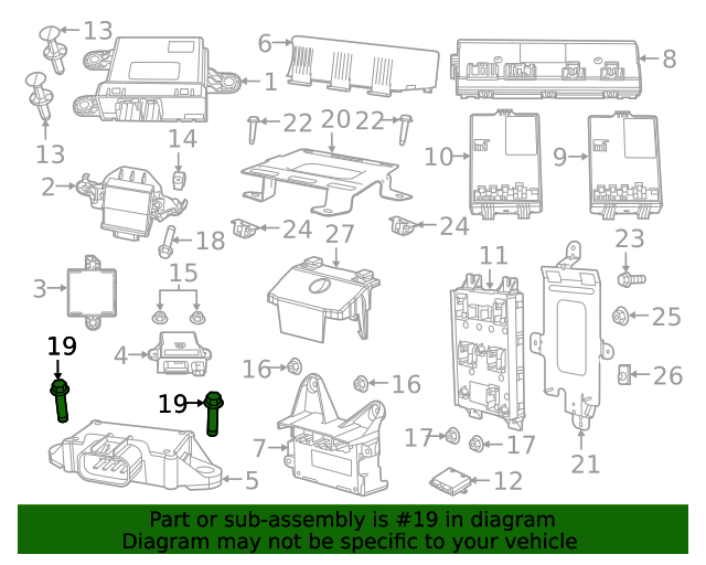1998-2021 Fiat Light Package - Fog - Screw, Tapping 6101946 ...