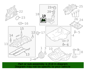90118-WA383 - 2021-2024 Toyota GR Supra - Oil Filter Housing Gasket Set ...