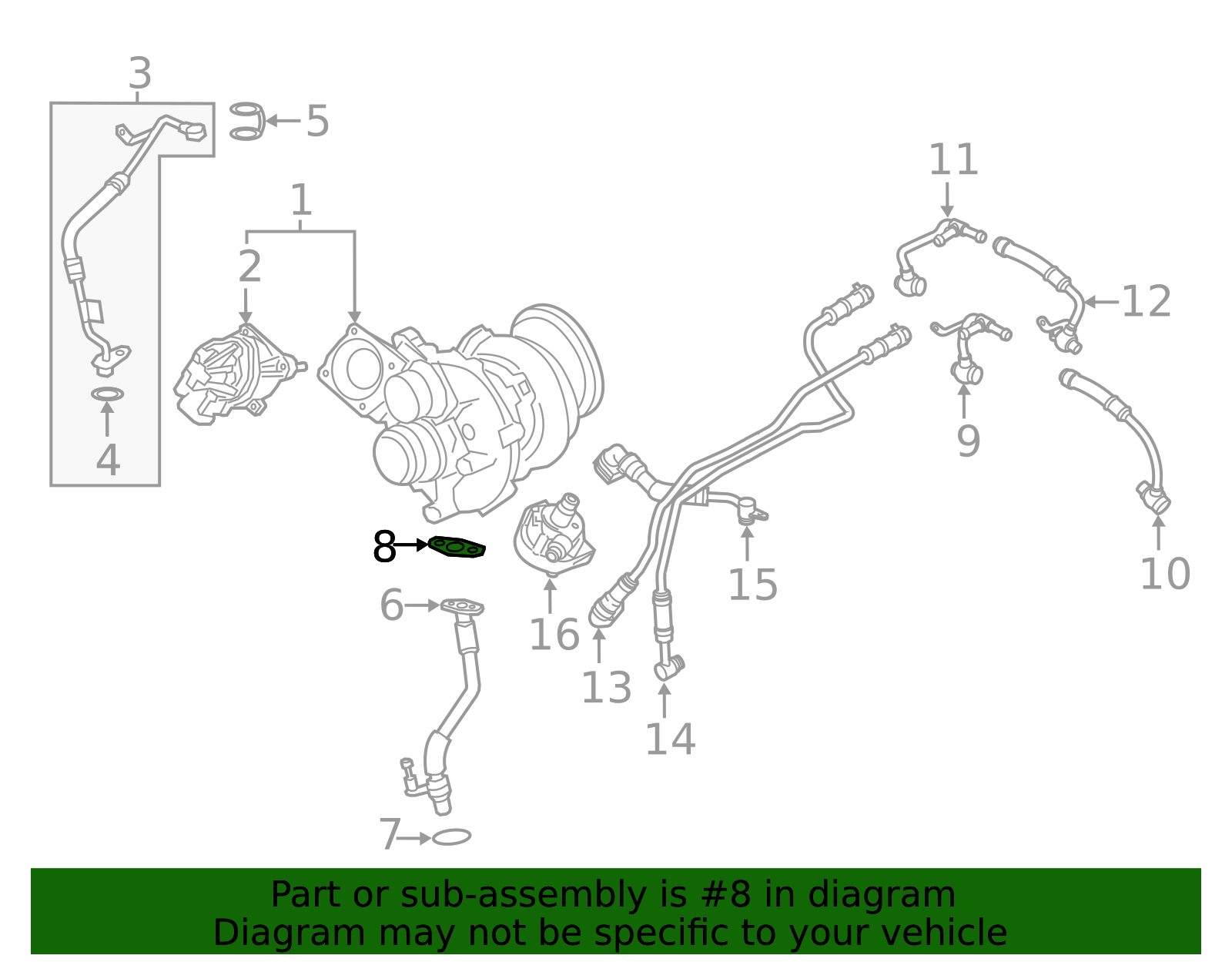 11-42-8-624-158 - Oil Return Tube Gasket - 2012-2021 BMW | Buy BMW ...