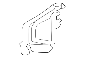 2017-2020 Audi Inner Duct 8W0-121-674-A | Audi Parts