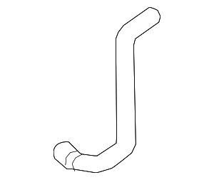 8W0-819-375-AE - Engine Coolant Hose 2017-2020 Audi | Audi OEM Parts