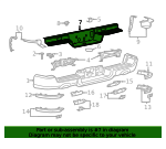 Step Pad-Rear Bumper 68299104AE | TascaParts.com