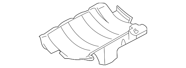 06B-103-623-P - Engine Oil Pan Baffle 2000-2006 Audi | AutoNationParts.com