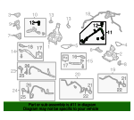 GB5Z-9T516-A 2010-2019 Ford Turbocharger Oil Line | Fairway Ford Parts