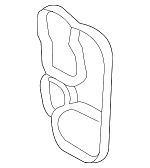 Oil Cooler Gasket 06L-117-070 | vwpartscente