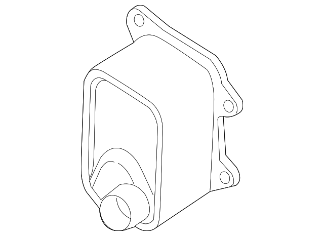 Oil Cooler 06K-117-021-K | vwpartscente
