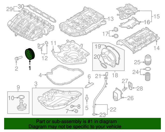 Vibration Damper 06H-105-243-M | QuirkParts