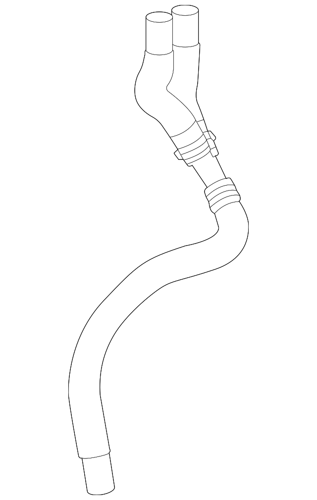 2020-2024 Cadillac CT5 Charge Air Cooler Coolant Hose 84615574 ...