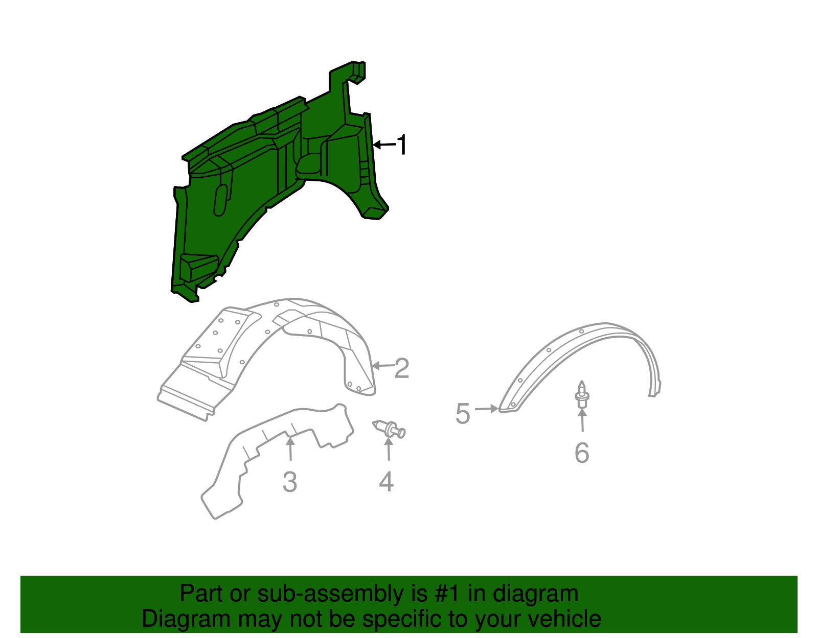 85628266 - Inner Panel 2024-2025 GM | GM Parts Warehouse