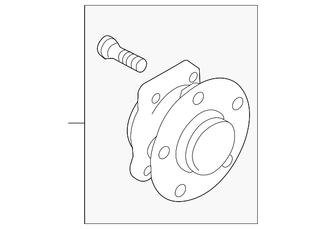 SU003-00782 - Wheel Bearing and Hub (Left, Right, Front) - 2013-2020 ...