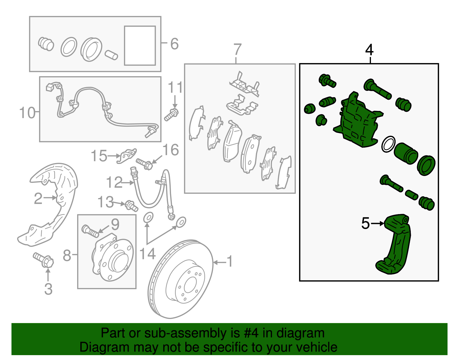2013-2024 Toyota Caliper SU003-12031 | Toyota Parts Center