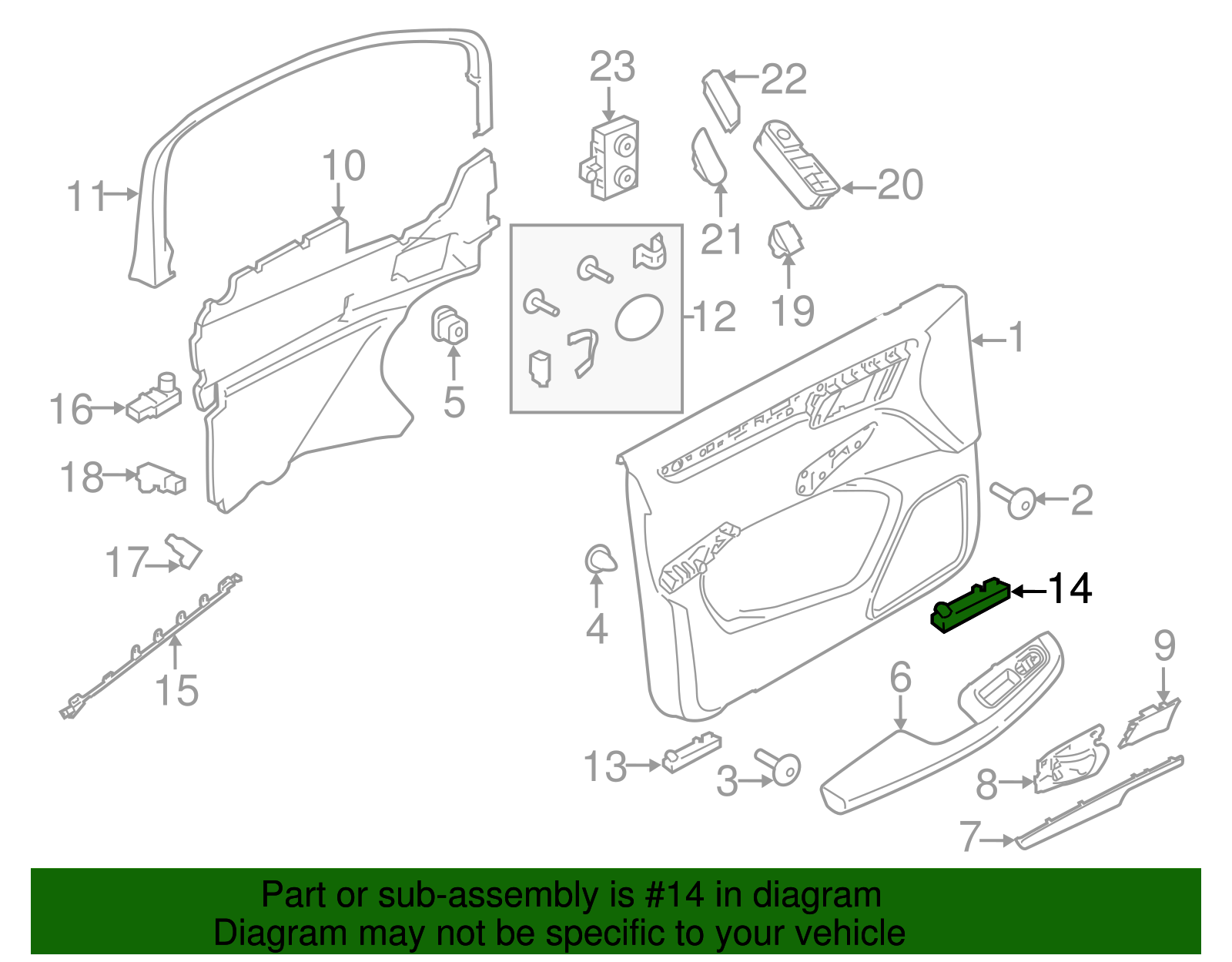 Genuine Porsche Warning Lamp for 2015-2024 Porsche | OEM Part# 1K0-947 ...