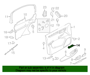 1K0-947-411-C - Warning Lamp 2015-2024 Porsche | AutoNation Parts