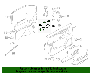 2015-2024 Porsche Macan Repair Kit 95B-898-099 | sunsetporscheparts.com