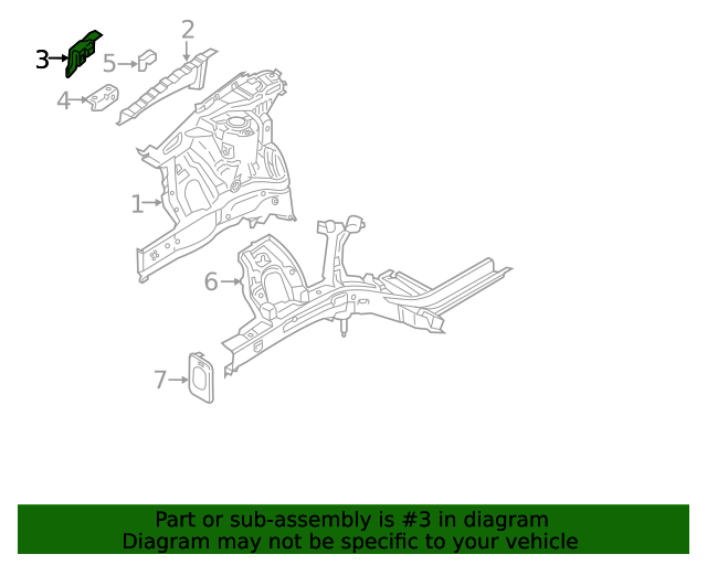 2018-2022 Hyundai Upper Bracket 64575-J9000 | OEM Parts Online