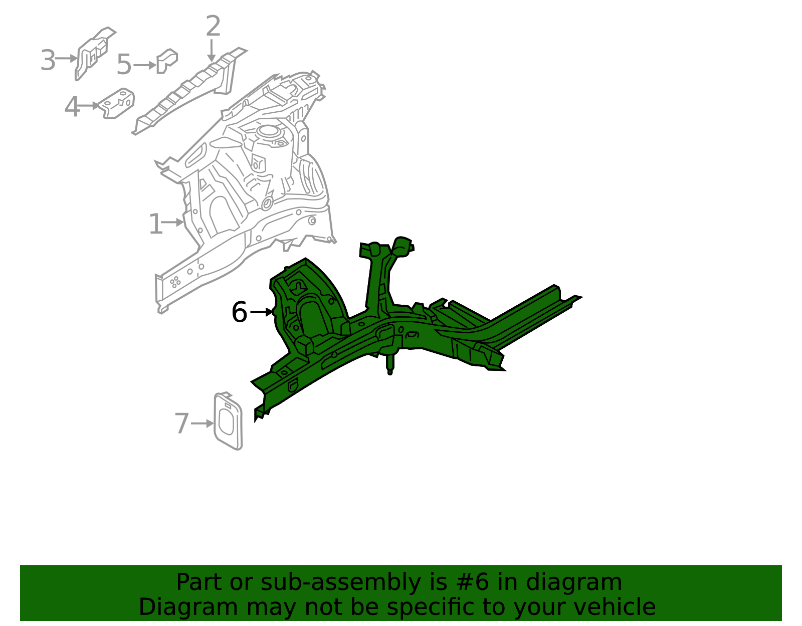 64601-I3000 - High-Quality Frame Side Member Assembly for 2022-2023 ...