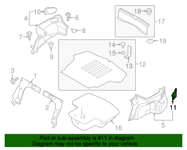 85753-D5000WK - Cover 2016-2020 Kia Optima | Kia.Parts Store