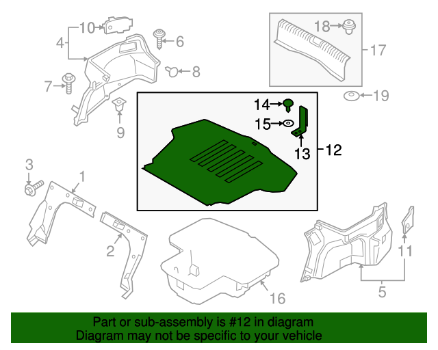 85710-D5500WK - Spare Cover - 2018-2020 Kia Optima | World Kia Parts