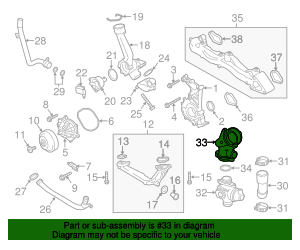 2012-2019 Porsche 911 Engine Coolant Outlet Flange 0PB-121-133 | Sunset ...