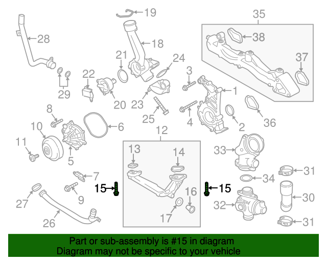 2009-2023 Porsche Hexagon Head BolT 9A7-008-127-00 | Gaudin Porsche Parts