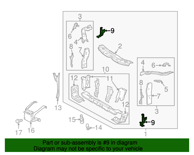 2013-2018 Lexus Upper Arm 52141-33120 | OEM Parts Online