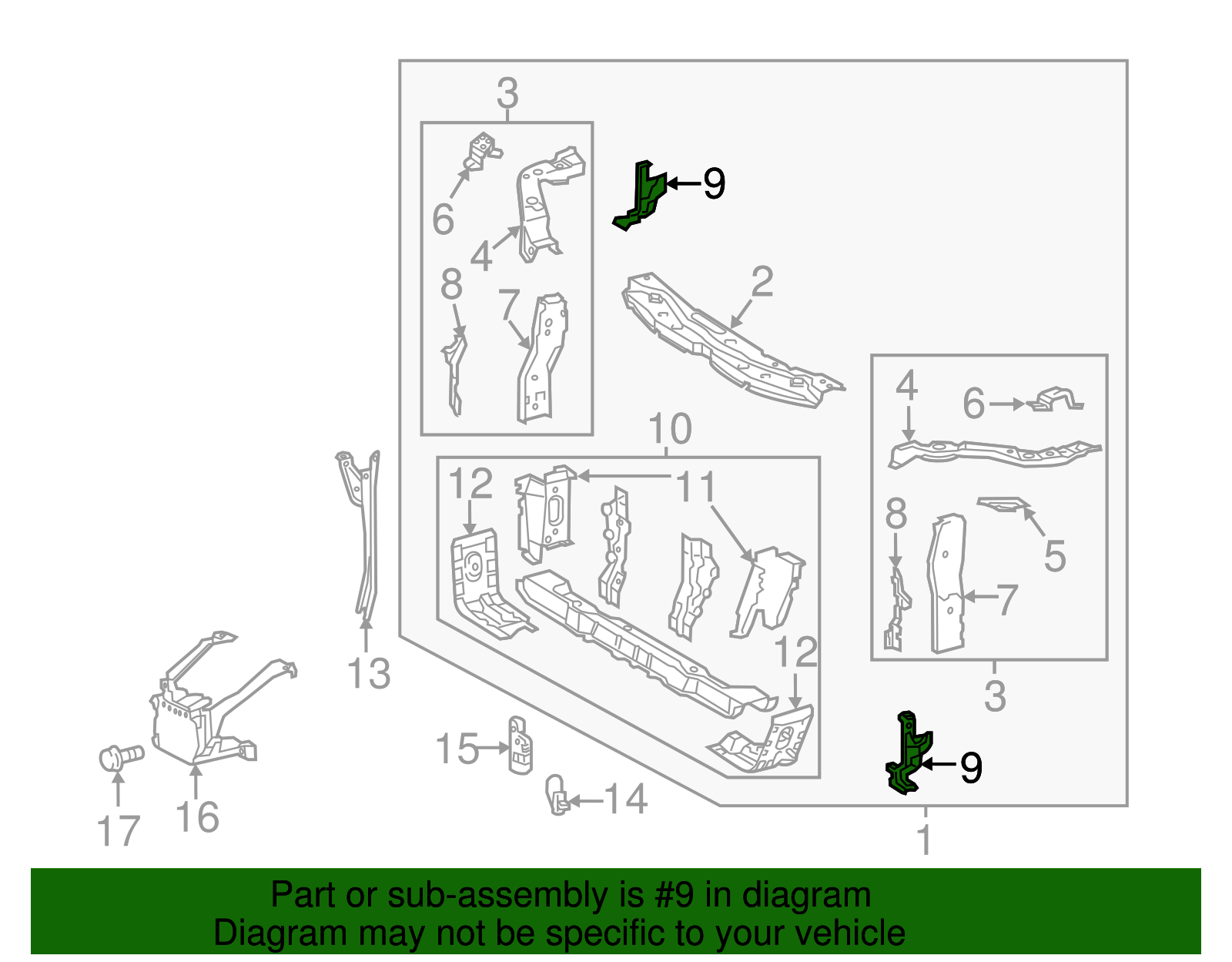 2013-2018 Lexus Upper Arm 52142-33100 | OEM Parts Online