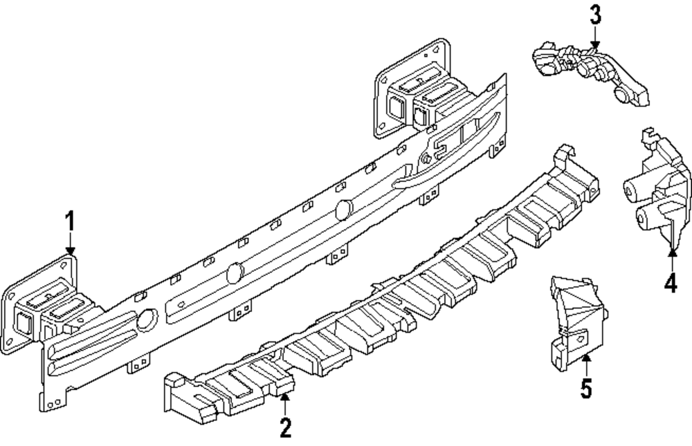 2024-2025 Lincoln Nautilus Absorber R2TZ-17754-B | OEM Parts Online
