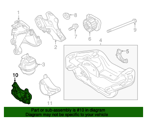 Genuine BMW 22-31-6-874-826 | Bearing Housing | FREE Shipping on Most ...