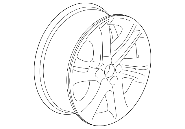 2019-2024 Buick Enclave 20 Wheel, 6-Split-Spoke Midnight Silver ...