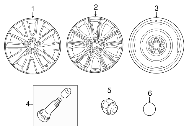 2013-2016 Mazda CX-5 Wheel, Alloy 9965-03-7090 | RealMazdaParts.com