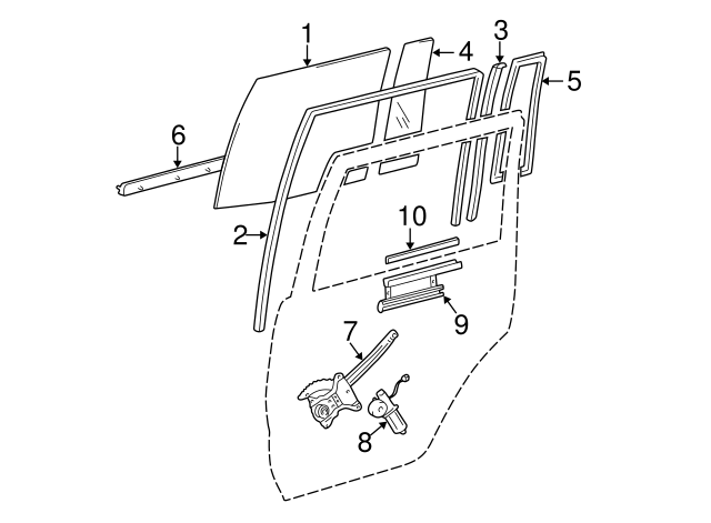 69906-60040 - Lift Channel - 1998-2007 Toyota Land Cruiser | Nucar ...