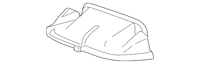 2019-2025 GM Air Inlet Deflector Water Deflector 23389705 GM ...