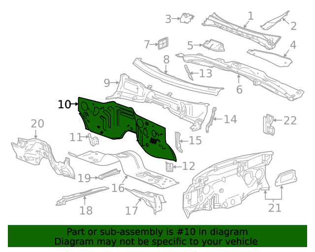 84389425 - Dash Panel 2019-2023 GM | GMPartsNow