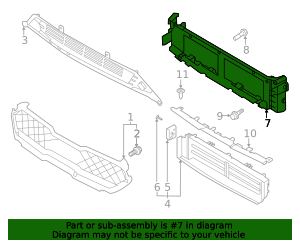 86958-G5500 - Duct 2020-2022 Kia Niro | Kia.Parts Store