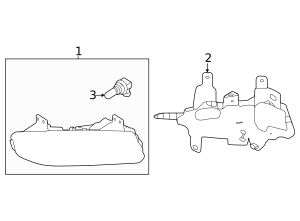 2020-2022 Nissan Rogue Sport Mount Bracket 26910-DF60A | TascaParts.com