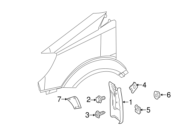 2005-2020 Mopar Door Trim Panel Screw 6104635AA | TascaParts.com