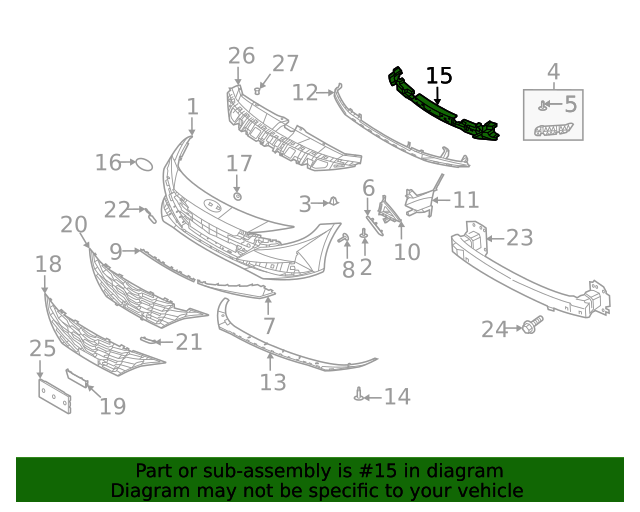 86520-AA000 - Absorber 2021-2023 Hyundai Elantra | AutoNation Parts