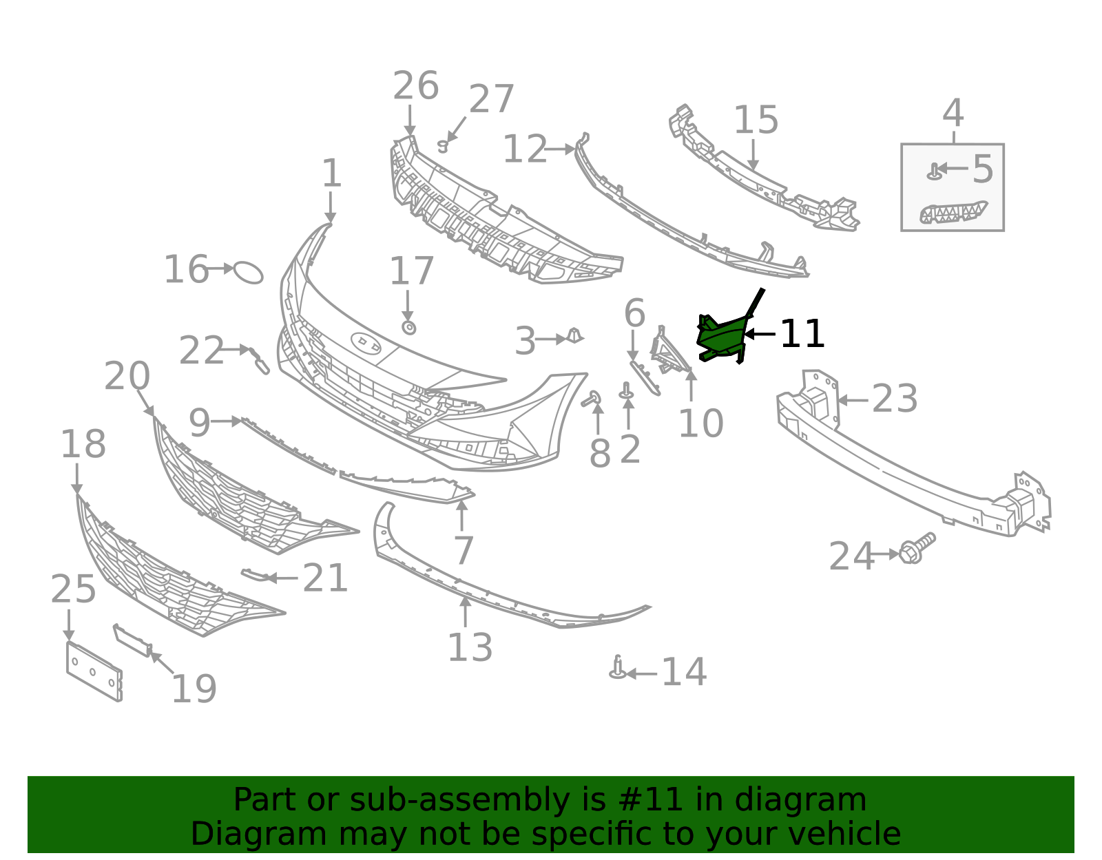 2021-2023 Hyundai Elantra Air Duct 86544-AA000 | OEM Parts Online