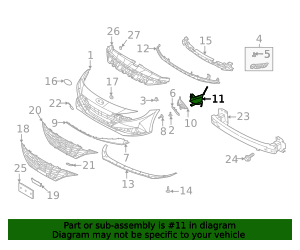 2021-2022 Hyundai Elantra Air Duct 86543-AA010 | QuirkParts