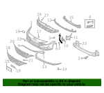 Genuine Bumper Bracket for 2021-2023 Hyundai Elantra | Part# 86566 ...