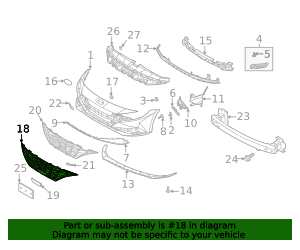 2021-2023 Hyundai Elantra Center Grille 86351-AA000 | World OEM Parts ...