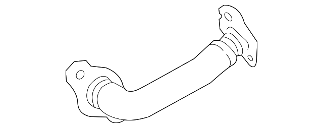 2016-2023 Toyota Exhaust Gas Re-Circulation (Egr) Tube 25610-37020 ...