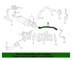 77404-47170 - Vent Hose - 2019-2022 Toyota | OEM Genuine Toyota Parts