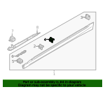 51127488348 - 2019-2023 BMW Rocker Molding Clip (51-12-7-488-348) | BMW ...