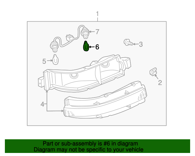 1999-2020 Nissan Bulb 26261-89949 | TascaParts.com