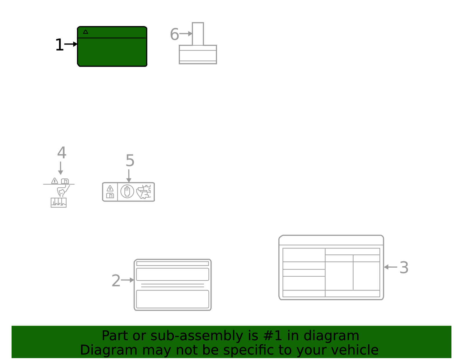 2019-2025 Hyundai AC Label 97699-F2000 | Hyundai Wholesale Direct