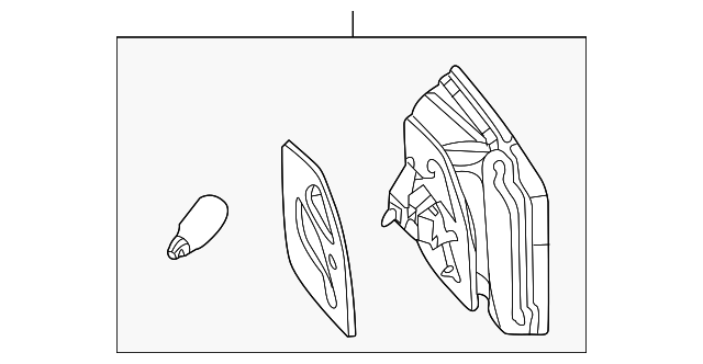 212-906-02-58-64 - Backup Lamp Assembly 2010-2013 Mercedes-Benz ...