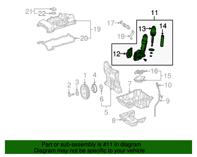 2003-2021 Mercedes-Benz Oil Filter Housing 271-180-07-10 | Mercedes ...