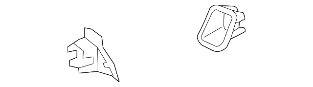 2014-2021 Toyota Tundra License Plate Light Lens (Right, Rear) 52155 ...